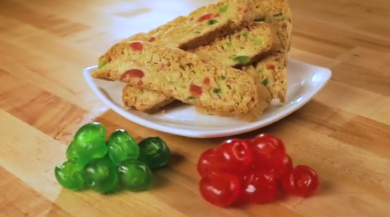 Cherry Almond Biscotti Recipe with Paradise Candied Cherry