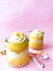 Easy Lemon Curd Parfaits Recipe withe Paradise Candied Lemon Peel